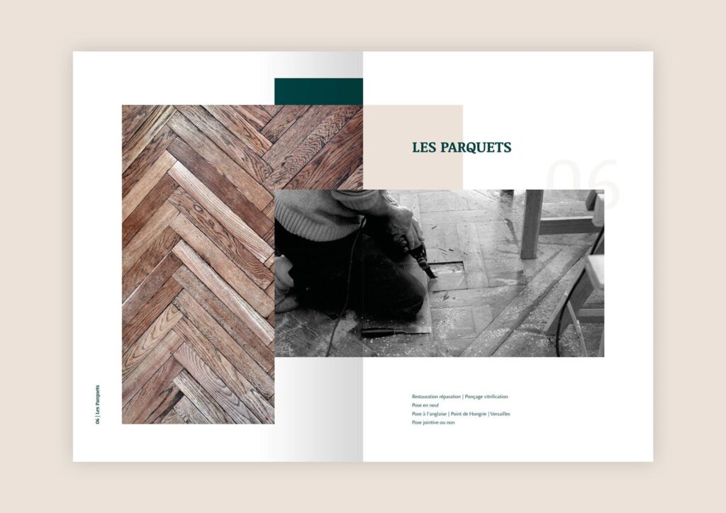 identité graphique, logo, Mansutti, bois, menuiserie